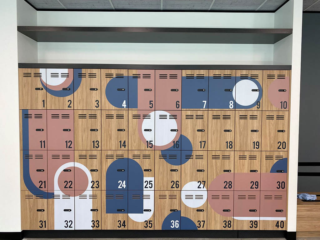 Interloc :: Timber Laminate Lockers