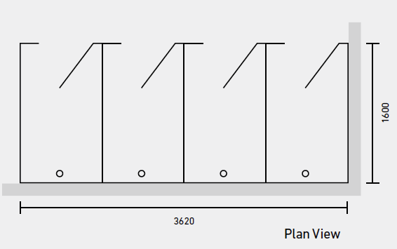 Interloc Toilet Partitions | Full Height Total Privacy Partitions / Unisex